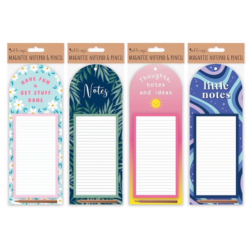 Magnetic Notepad & Pencil | Tallon