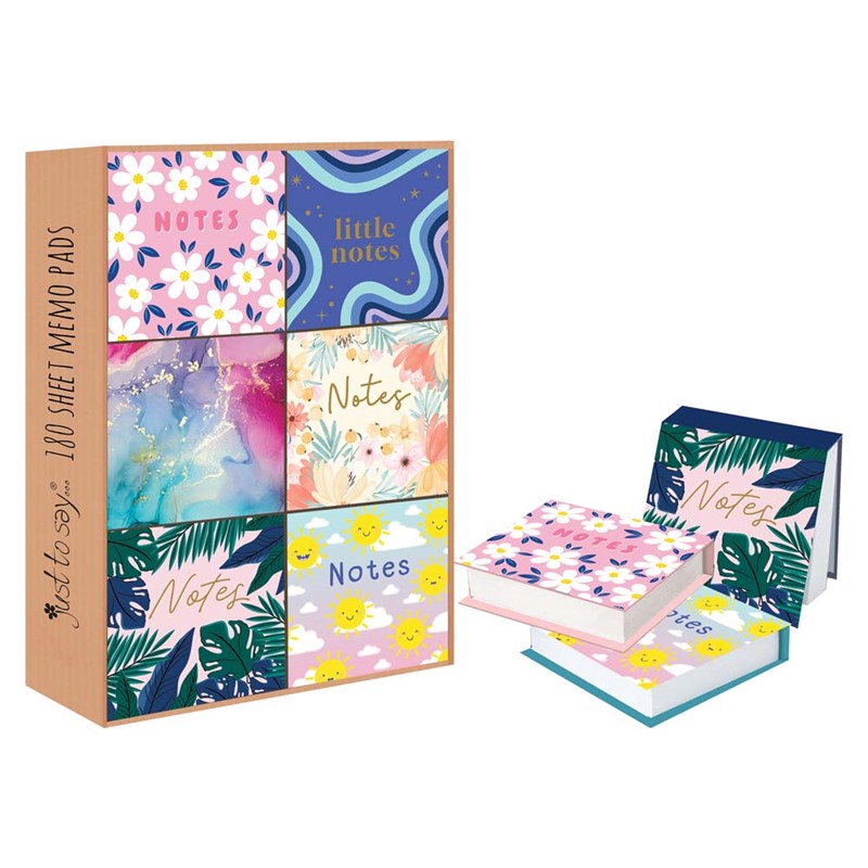 180 Sheet Illustrated Note Pad Block | Tallon