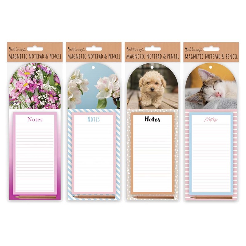 Magnetic Notepad & Pencil | Tallon