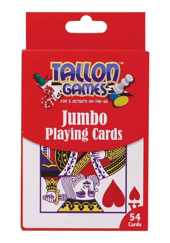 Jumbo Playing Cards 85 X 123Mm 286Gsm | Tallon