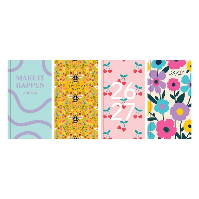 Academic Diary Slim WTV Illustrated 26-27 | Tallon